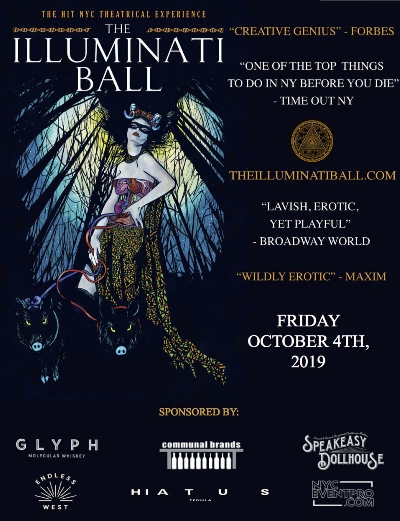 The Illuminati Ball – Oct 4th, 2019 - NYC EVENT PRO